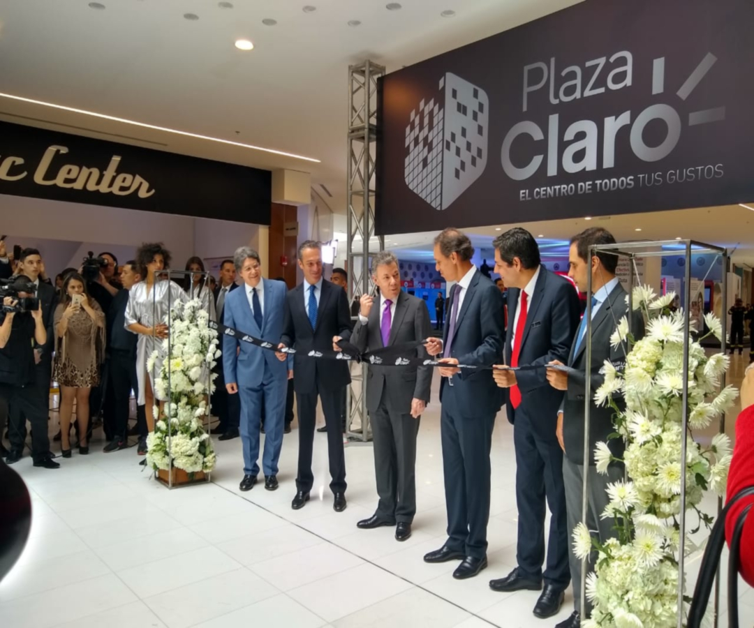 Hoy se inauguró la Plaza Claro en Bogotá