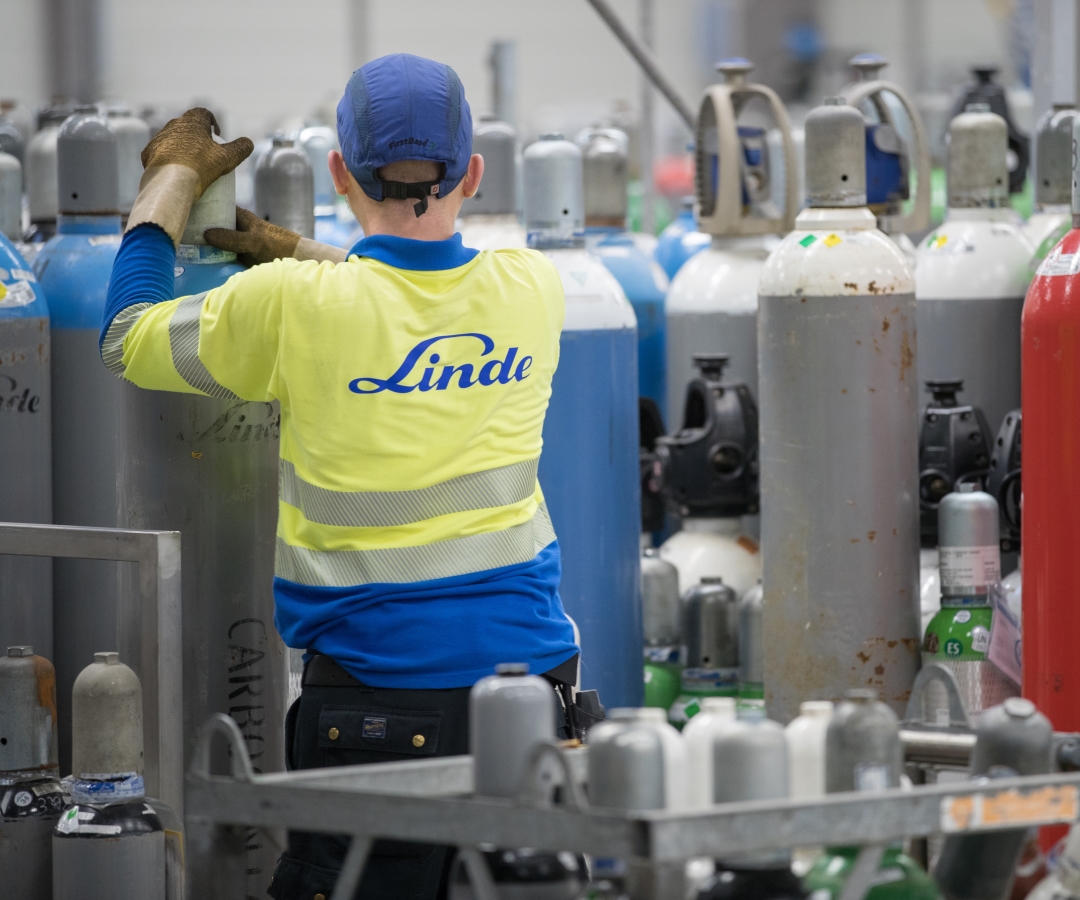 Linde y Praxair obtienen aprobación para crear gigante del gas